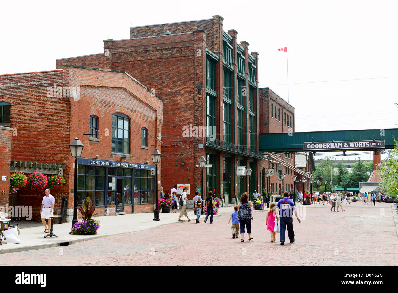 The Historic Distillery District and St Lawrence shopping Market on ...