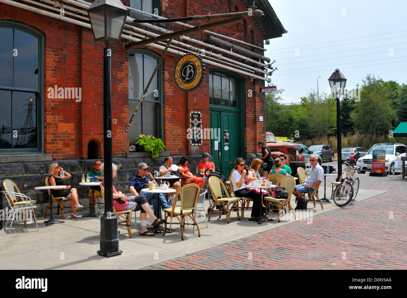The Historic Distillery District and St Lawrence shopping Market on ...