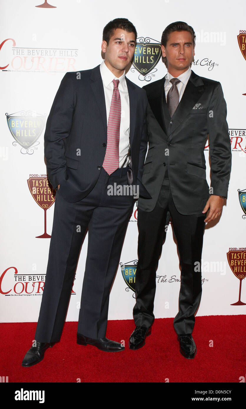 Rob Kardashian and Scott Disick Beverly Hills Mayor Jimmy Delshad ...