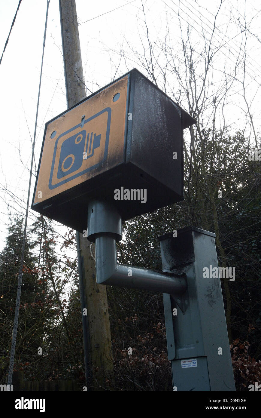 Burnt Speed Camera Stock Photos & Burnt Speed Camera Stock Images - Alamy
