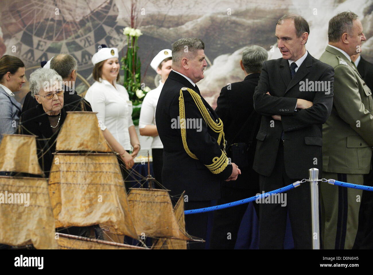 Gdynia, Poland 28th, November 2012 Former Minister of Defence Bogdan ...