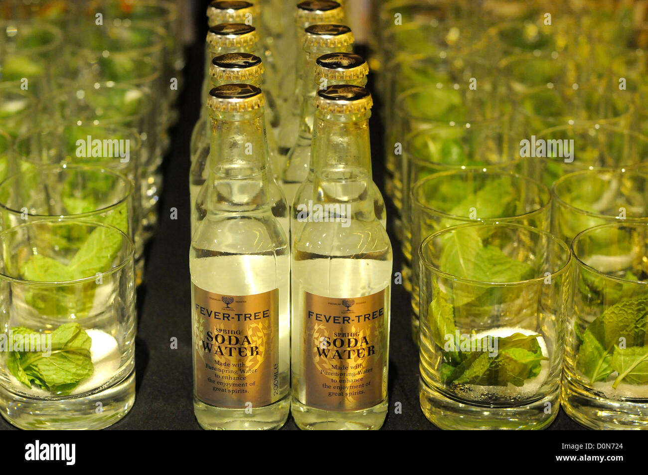 soda water fever-tree Stock Photo - Alamy