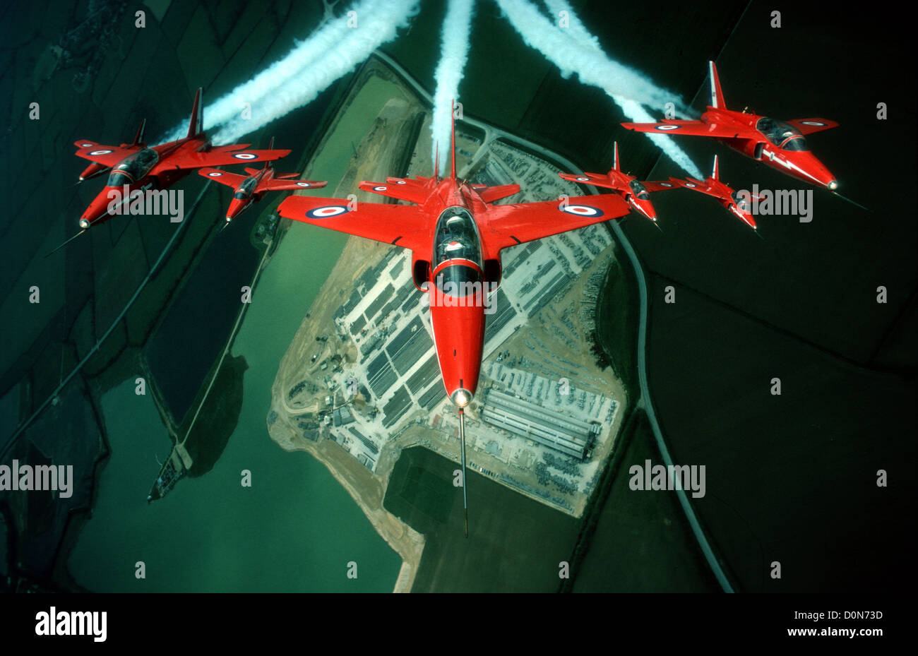 Raf aerobatic display team 1965 hi-res stock photography and images - Alamy