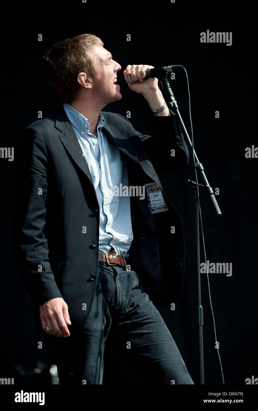 The Walkmen Leeds Festival 2010 at Bramhall ParkDay 1 Leeds, England ...