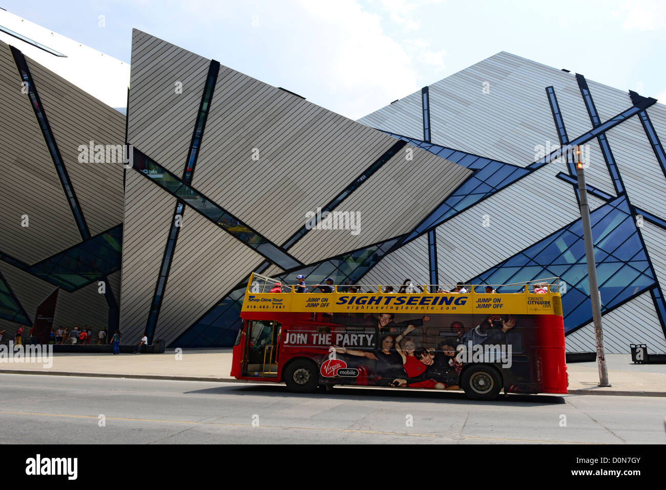 Royal Ontario Museum ROM Toronto Ontario Canada Stock Photo - Alamy