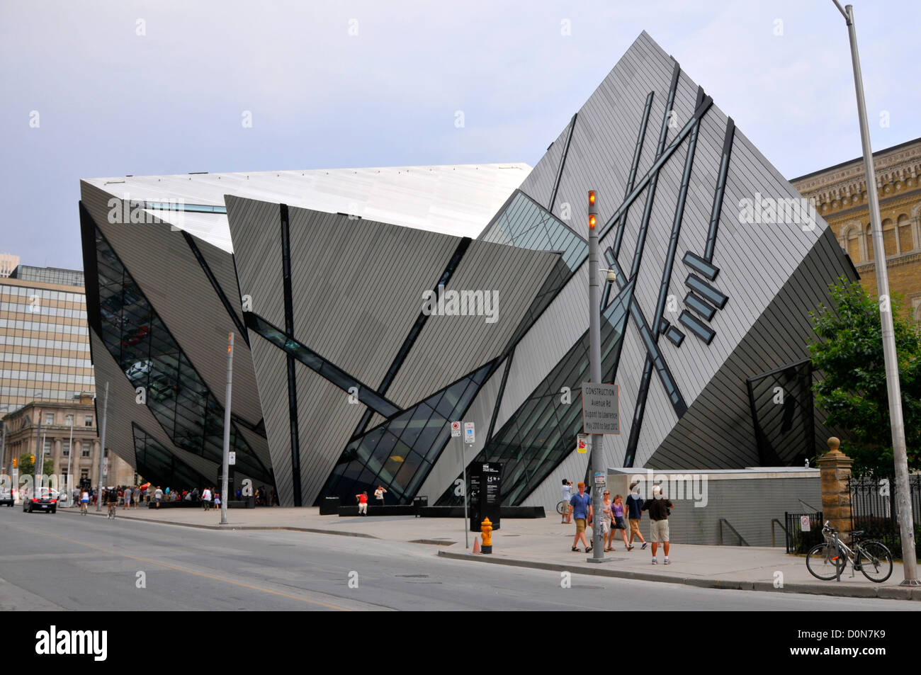 Royal Ontario Museum ROM Toronto Ontario Canada Stock Photo - Alamy