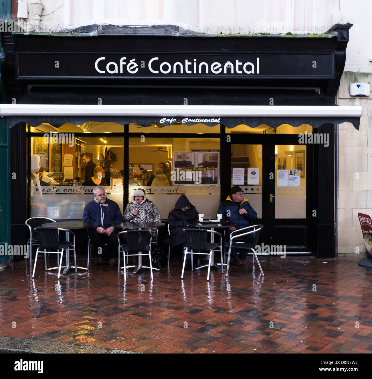 Cafe From The Outside