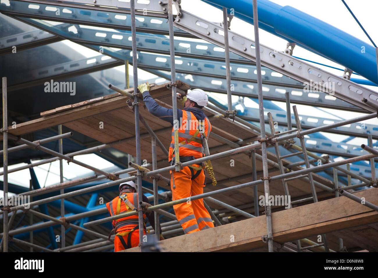 Construction at Waterloo station where former Eurostar Terminals are ...