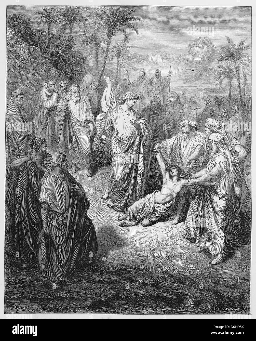 Jesus heals hi-res stock photography and images - Alamy