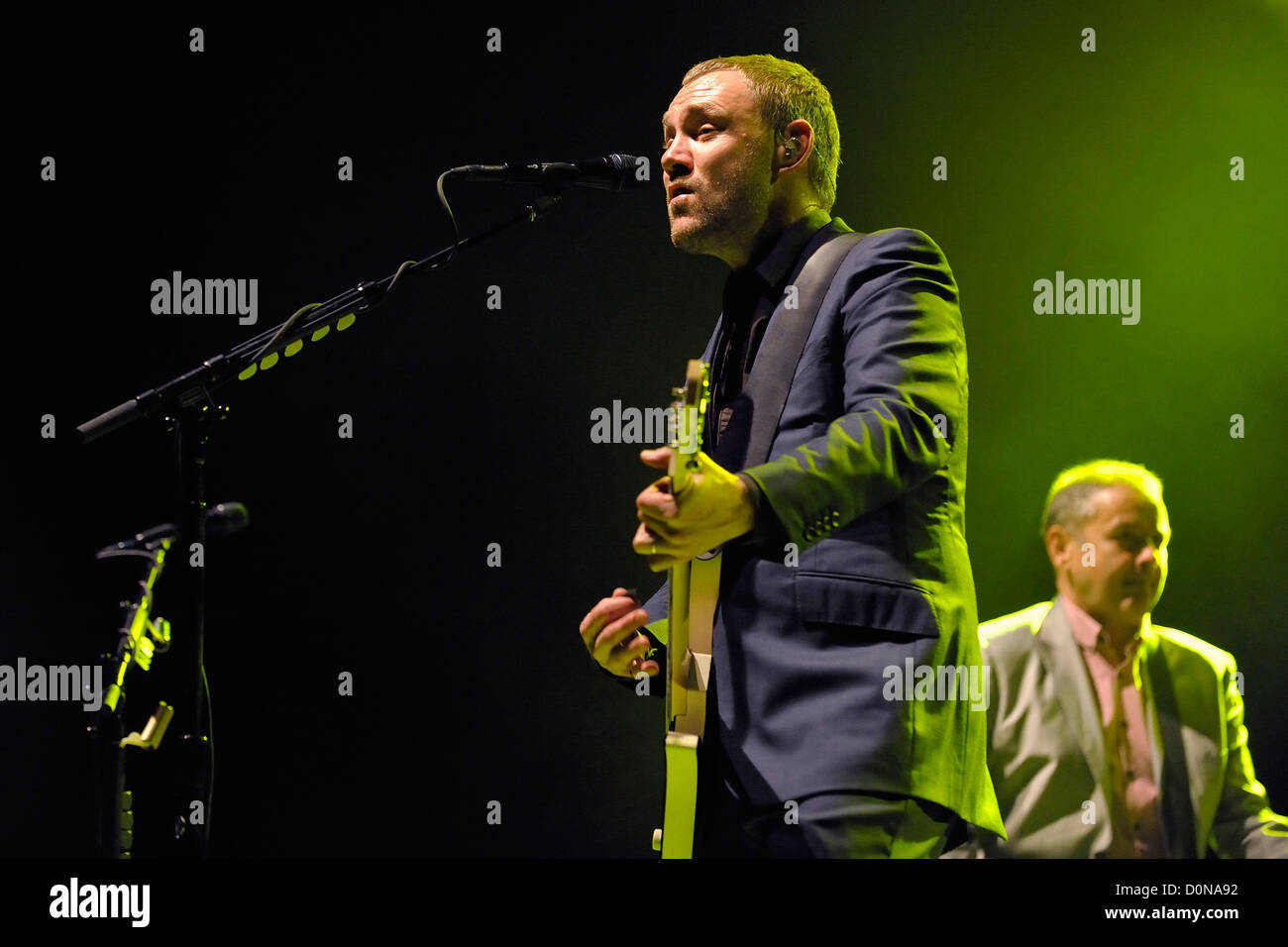David Gray performing on stage at the Molson Canadian Amphitheatre ...