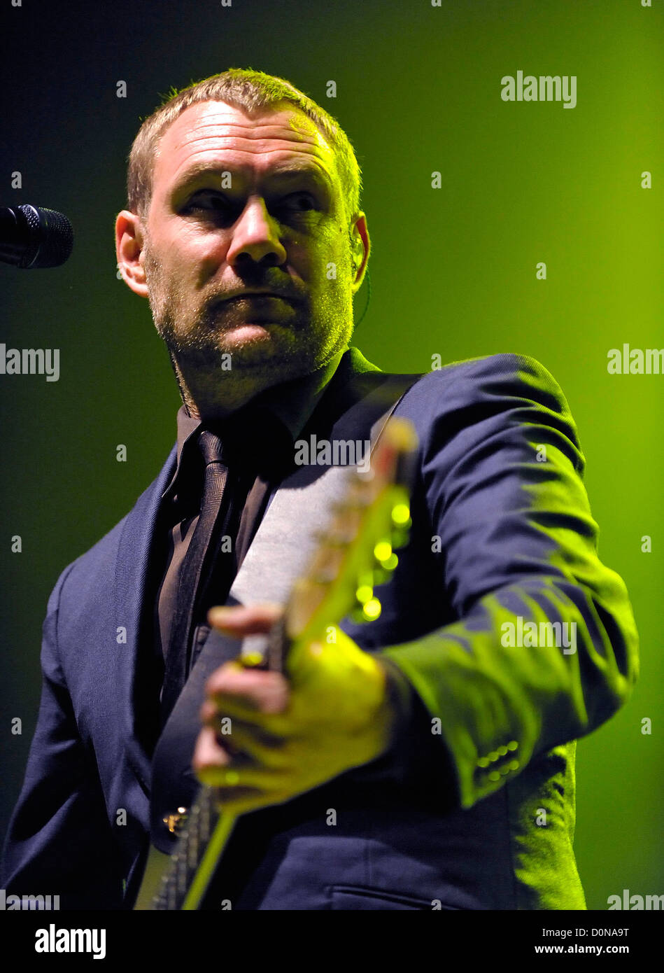 David Gray performing on stage at the Molson Canadian Amphitheatre ...