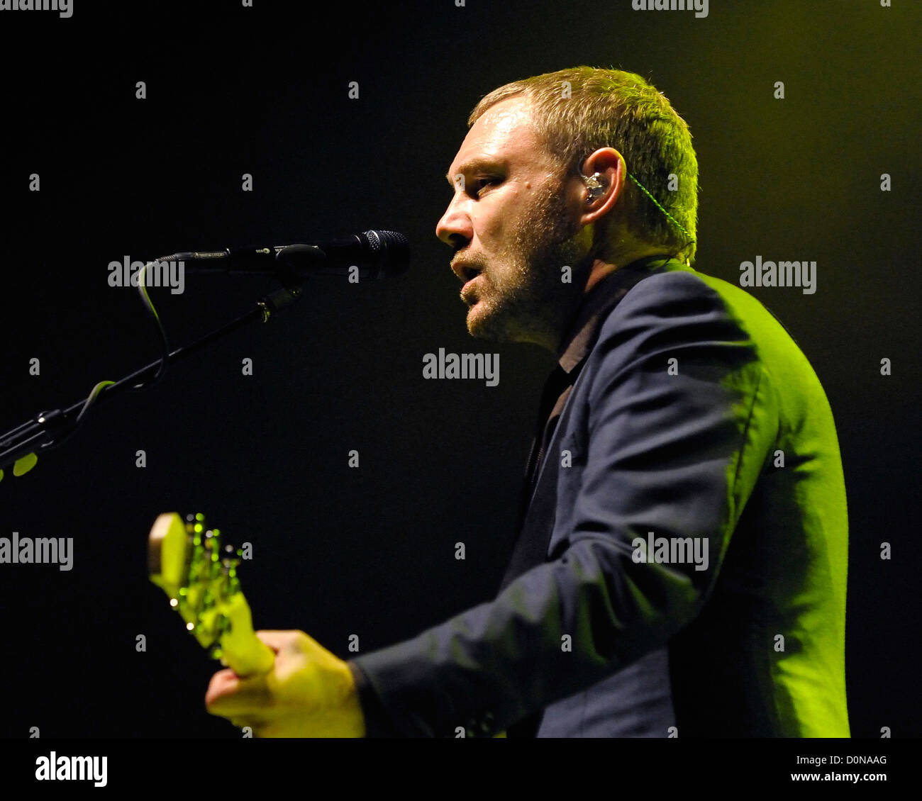 David Gray performing on stage at the Molson Canadian Amphitheatre ...