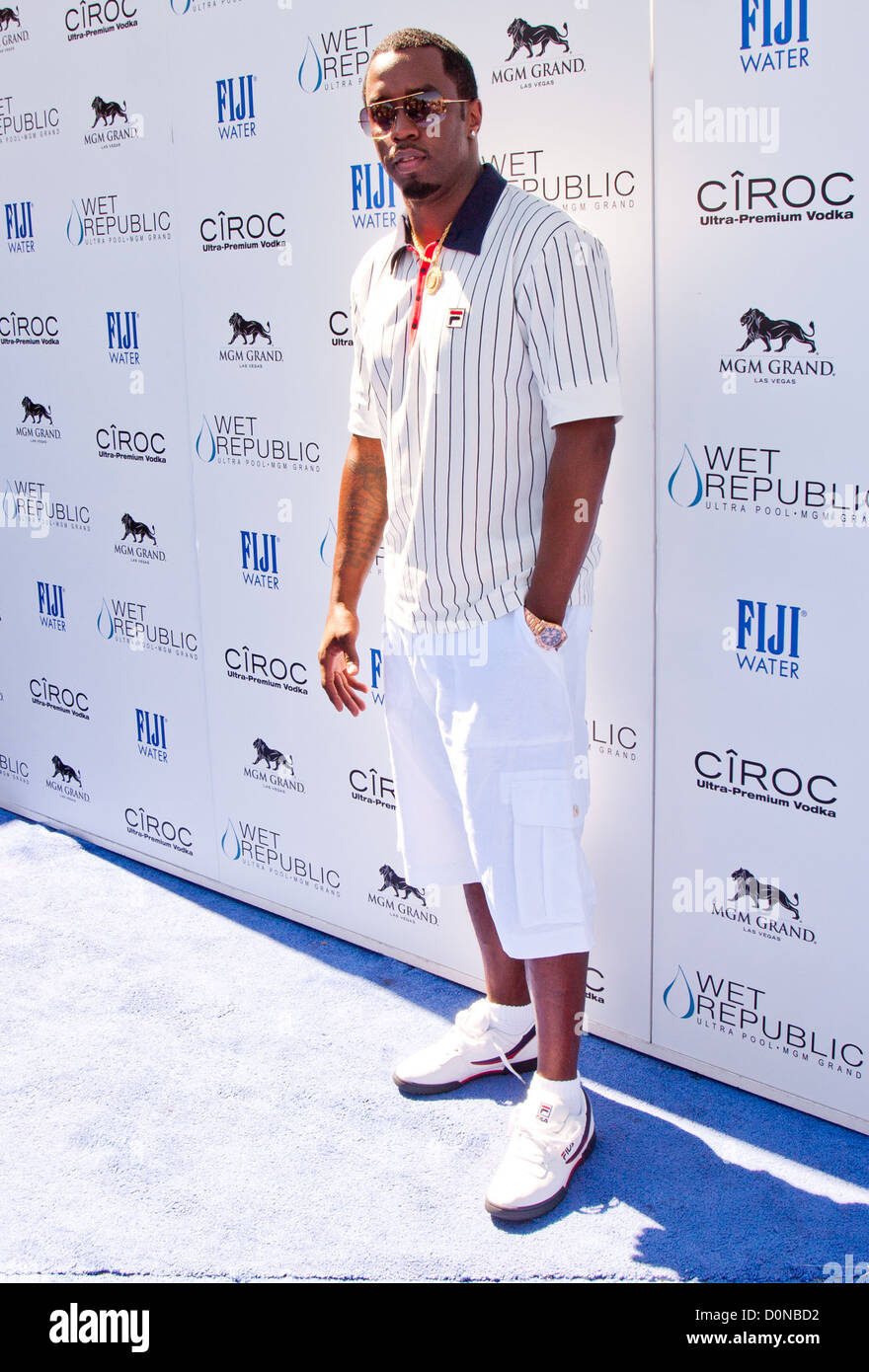 Diddy aka Sean Combs hosts Labor Day weekend at Wet Republic at MGM ...