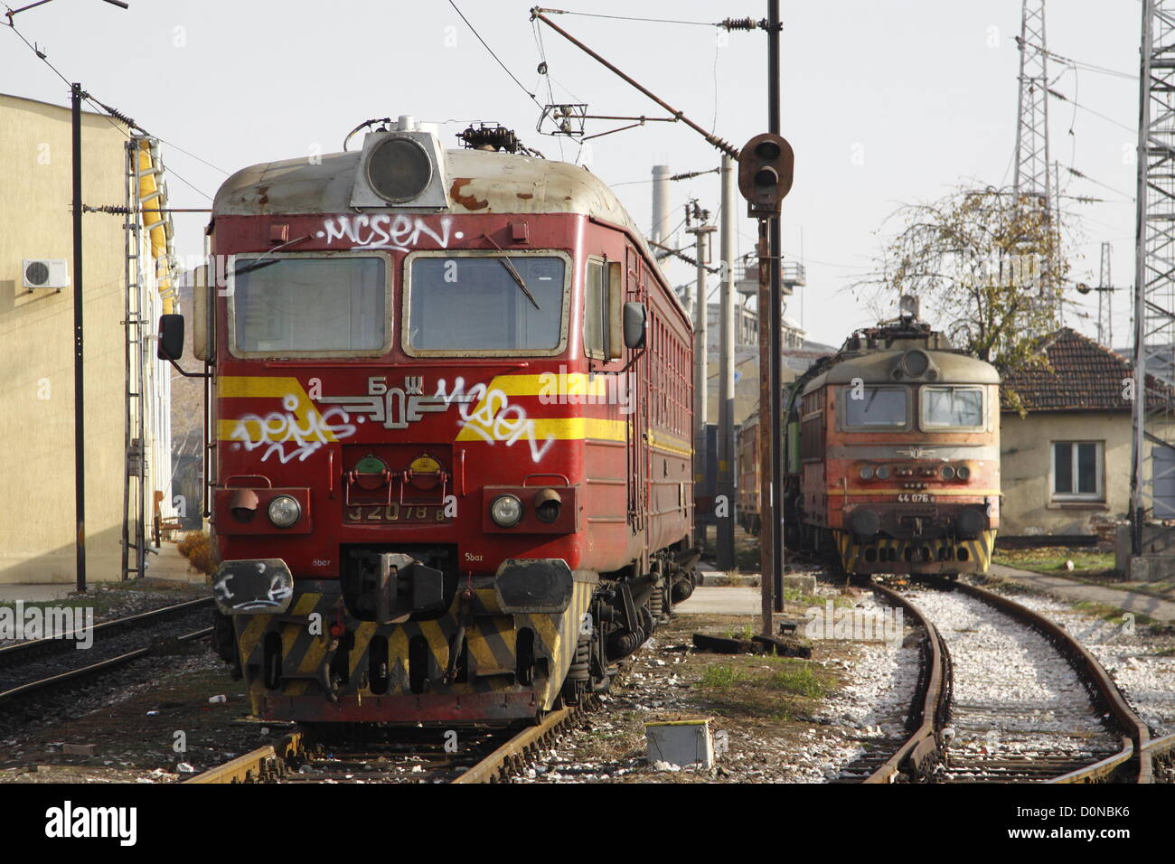 Soviet electric locomotive hi-res stock photography and images - Alamy