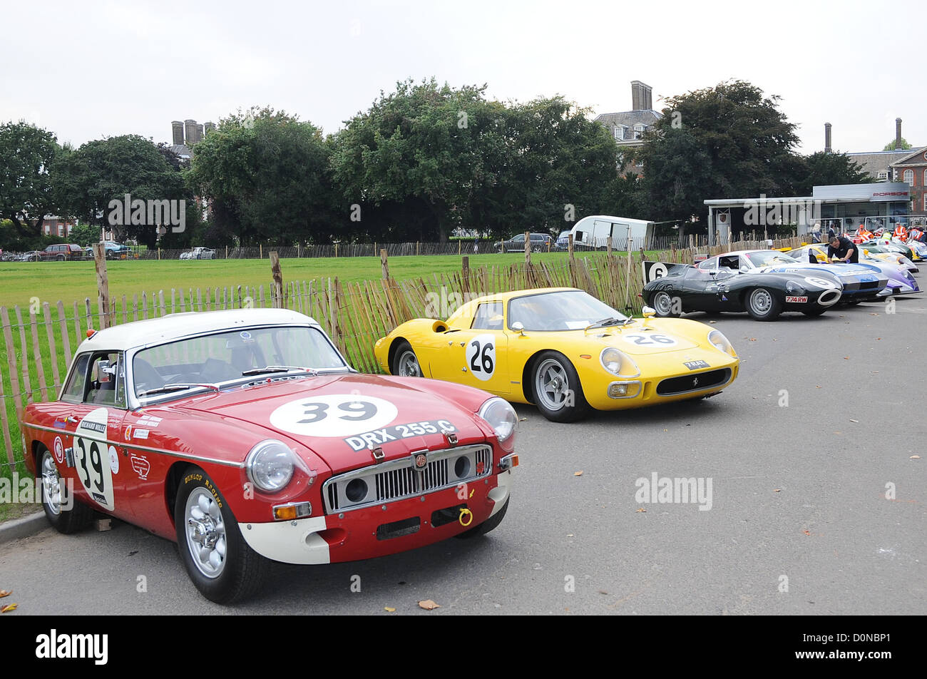 MGB, DRX 255C which took second in class at Le Mans in 1965 being ...