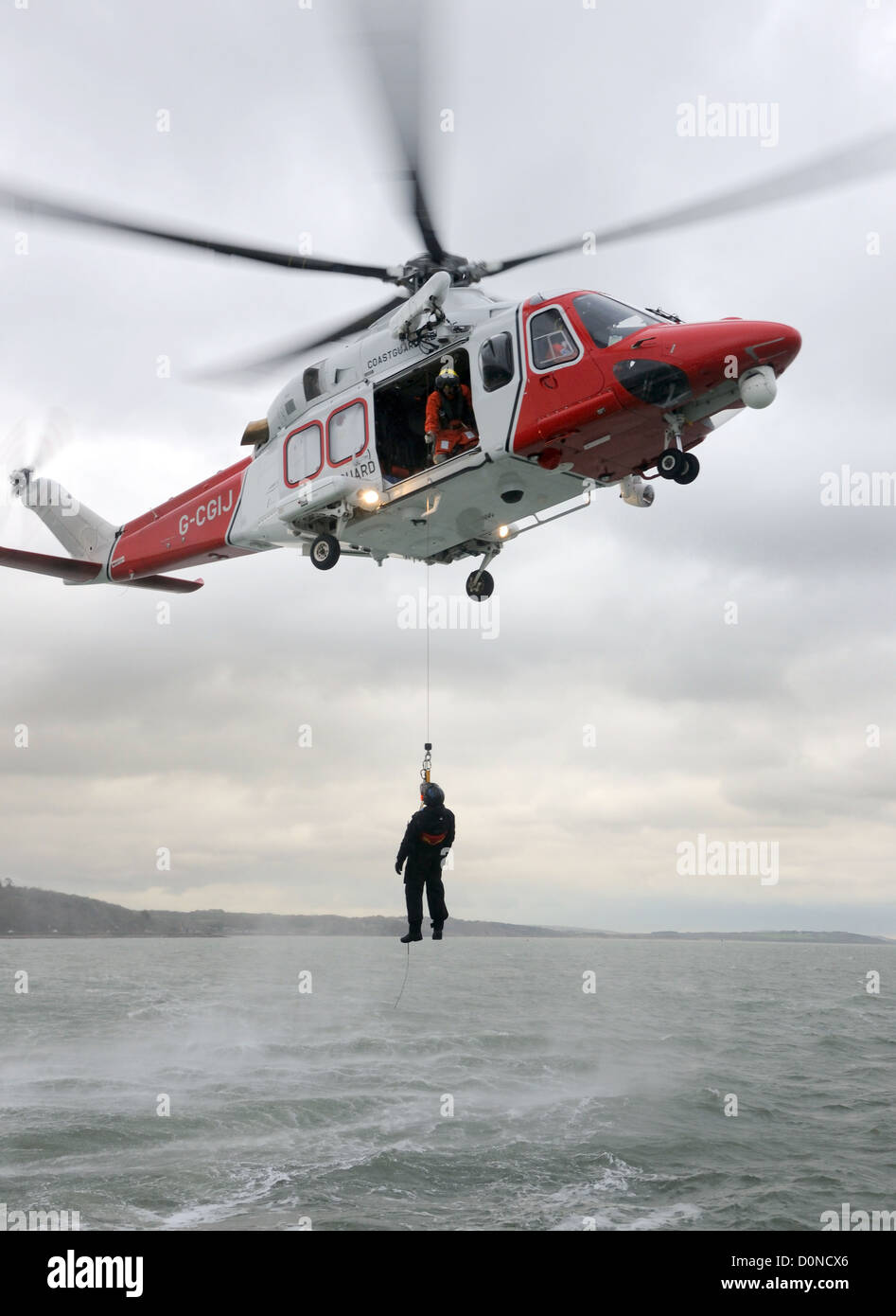 Rescue winch hi-res stock photography and images - Alamy