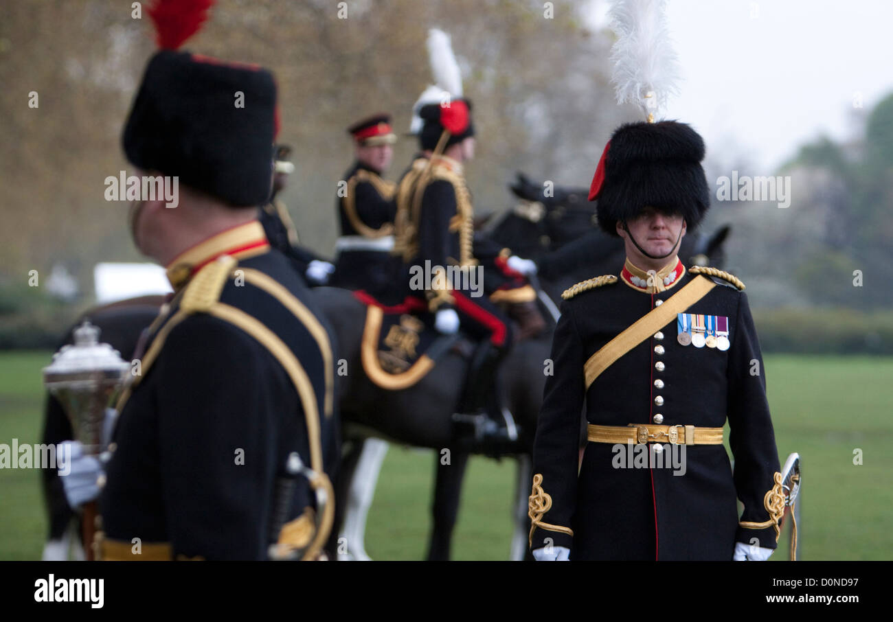 the King’s Troop parade in Hyde Park for the Major General’s Inspection ...