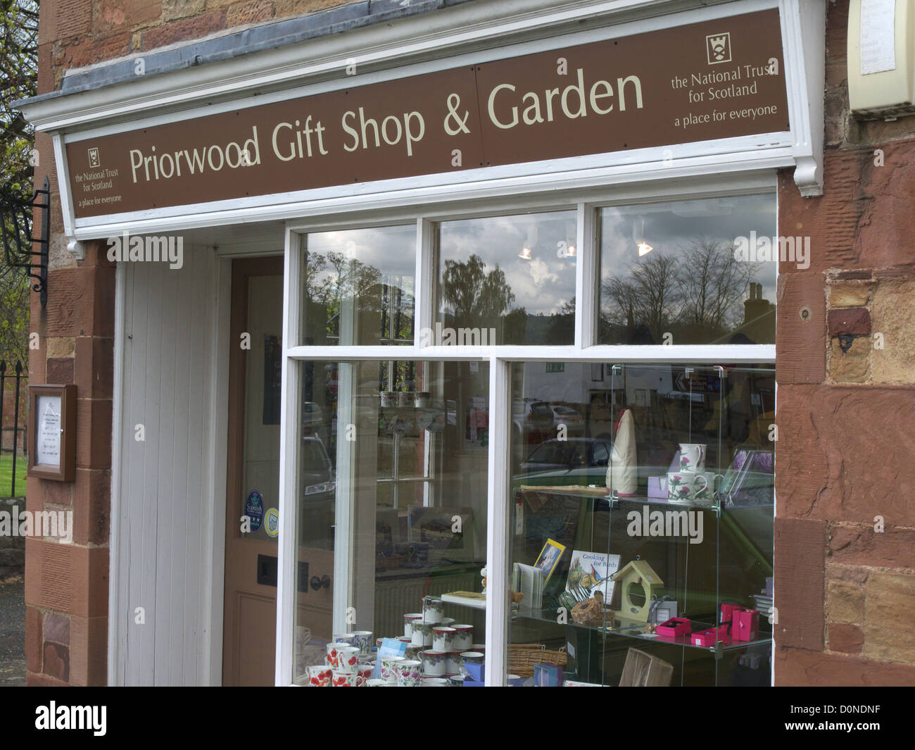 Priorwood Gift Shop & Gardens, Melrose, Borders, Scotland, UK Stock ...