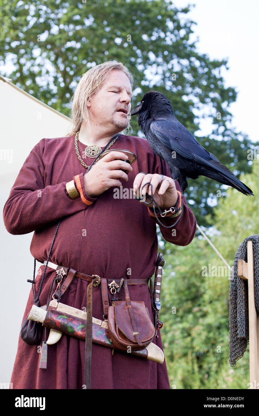 Viking raven hi-res stock photography and images - Alamy