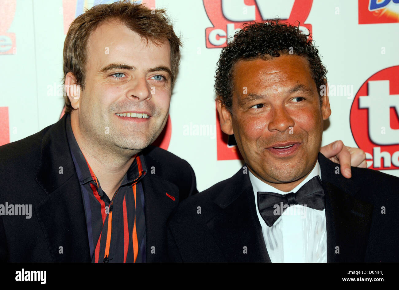 Simon Gregson and Craig Charles TV Choice Awards 2010 at The Dorchester ...