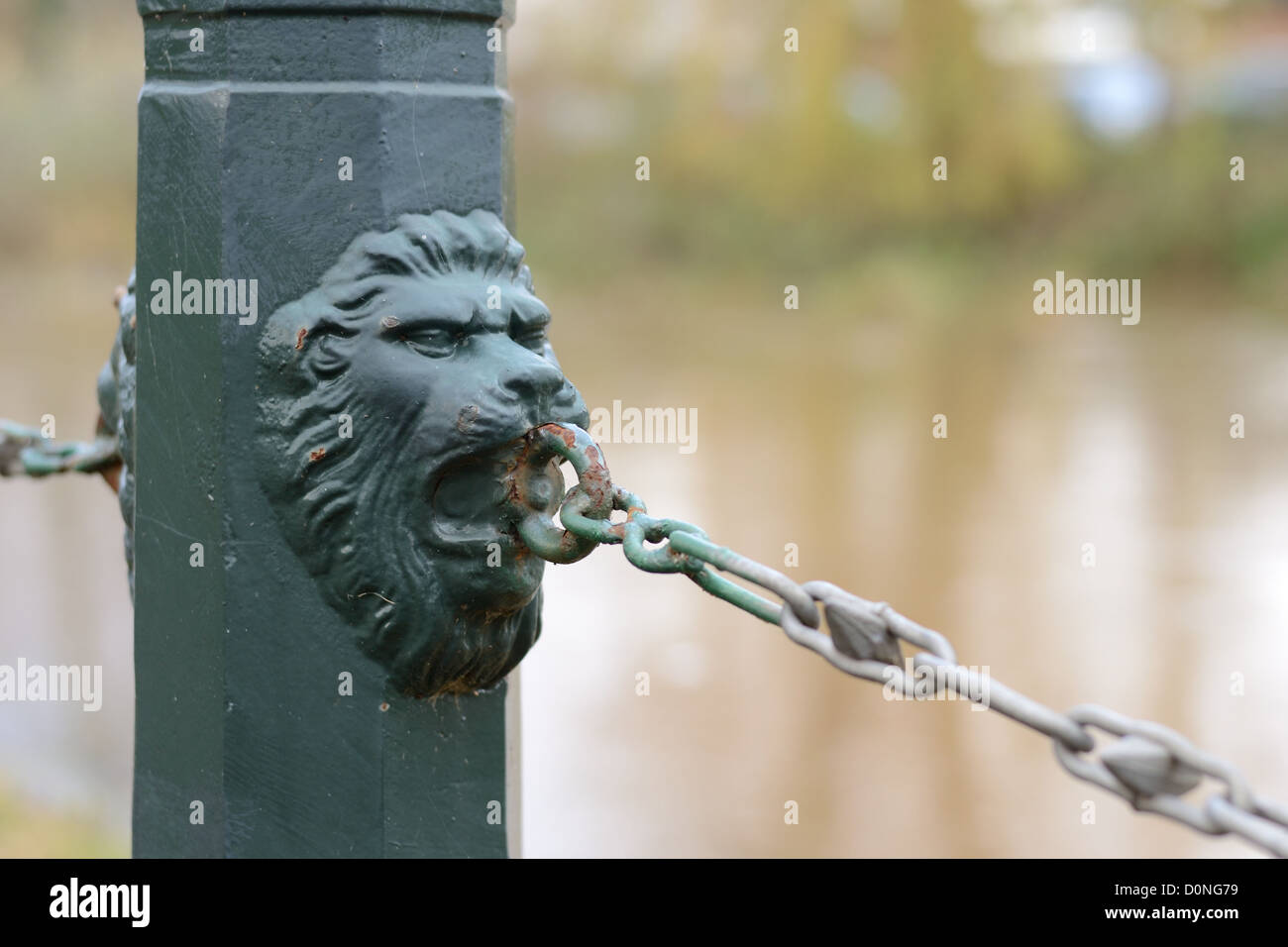 Lion chain hi-res stock photography and images - Alamy
