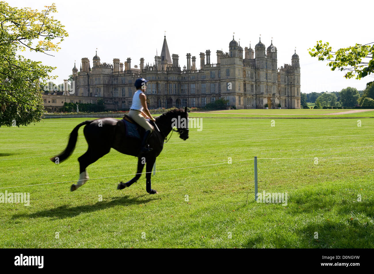 burghley house horse trials, lincolnshire, england Stock Photo - Alamy