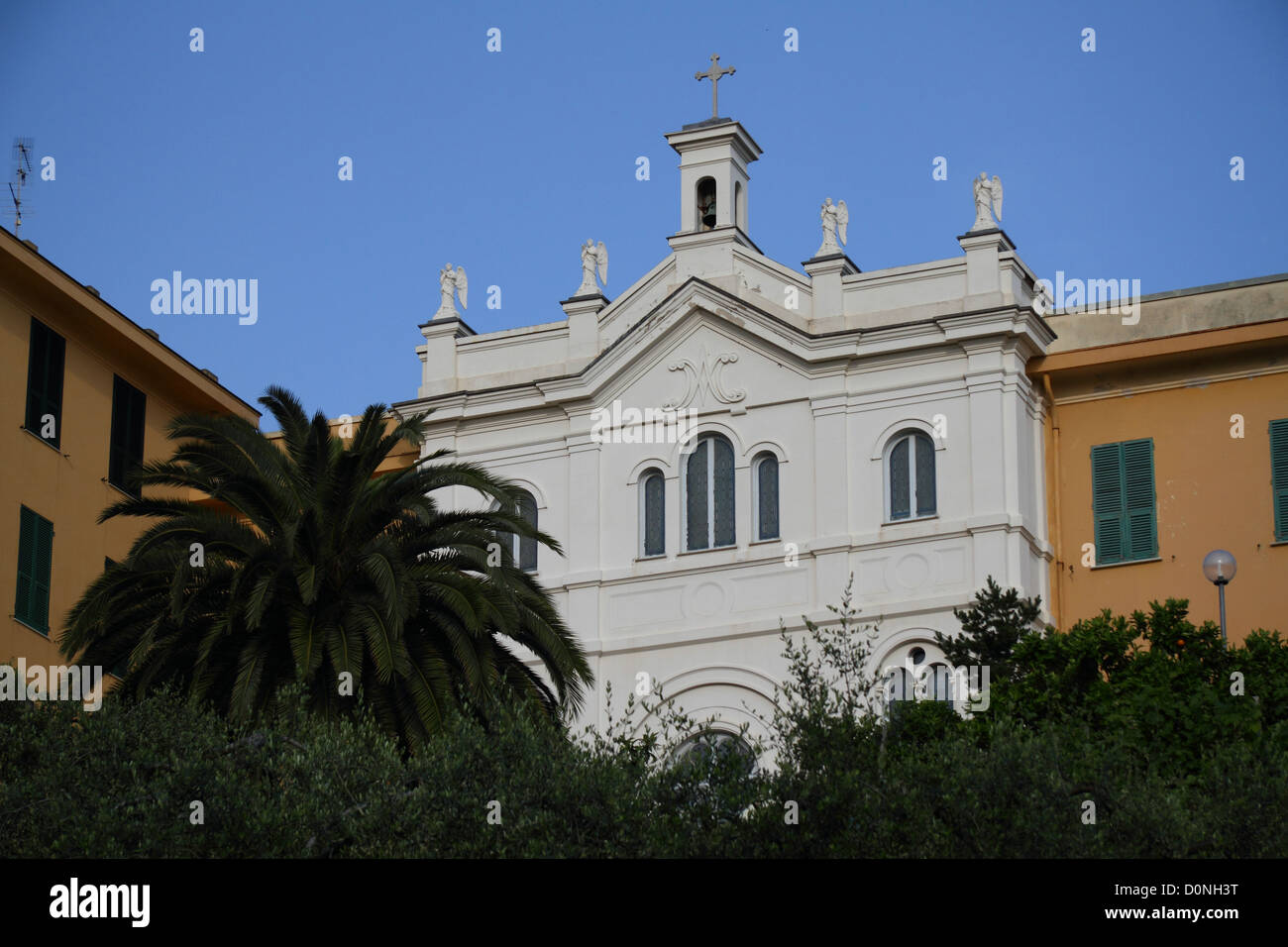 Church in Chiavari in Liguria, Italy Stock Photo - Alamy