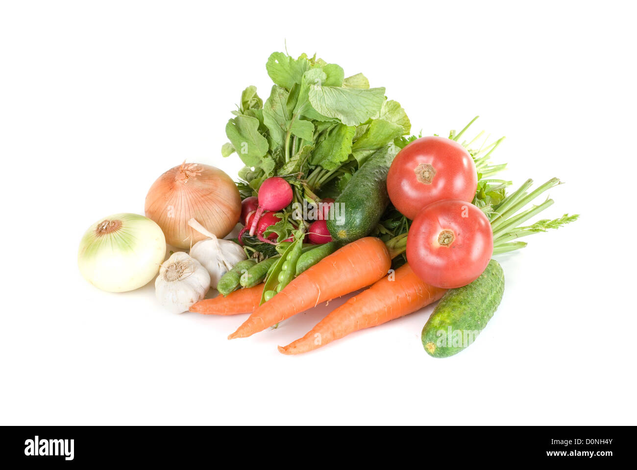Foliage plant vegetables Cut Out Stock Images & Pictures - Alamy