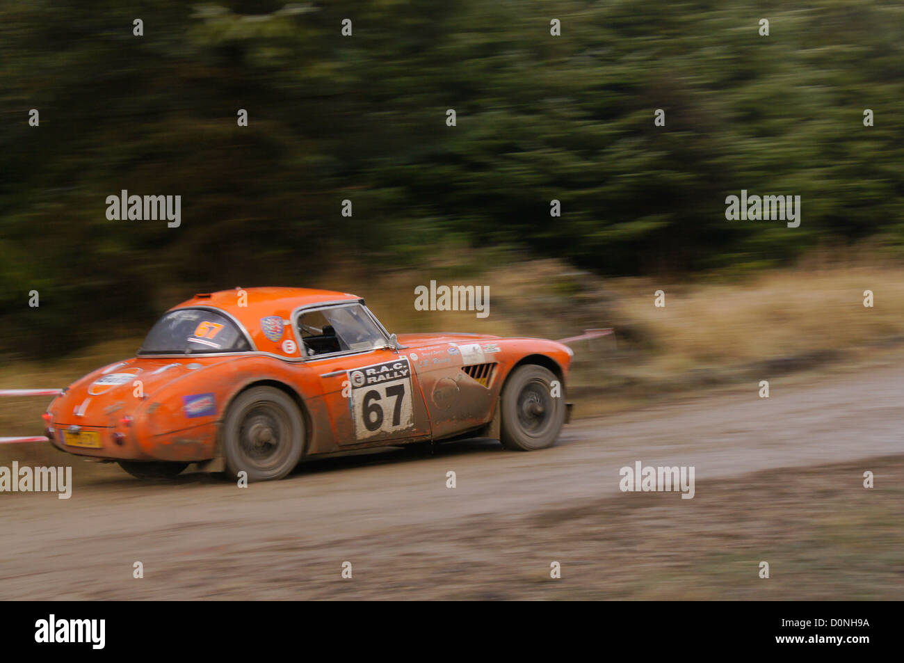Pickering, North Yorkshire, UK. The Roger Albert Clark Rally 2012 Stock ...