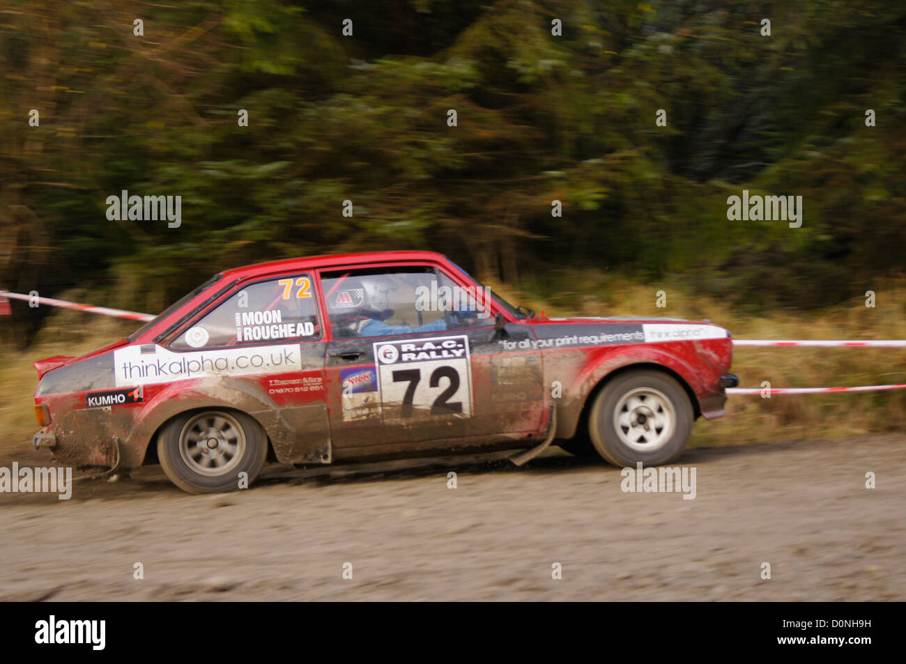 Pickering, North Yorkshire, UK. The Roger Albert Clark Rally 2012 Stock ...