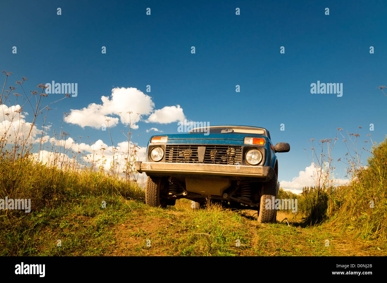 Russian SUV Lada Niva (VAZ 2121 Stock Photo - Alamy