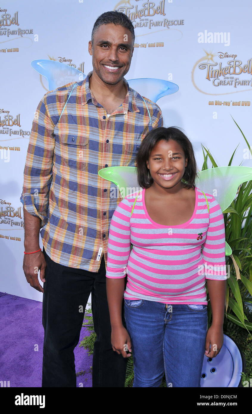 Rick Fox and daughter Sasha The Disney/Pixar Picnic-In-The-Park World ...
