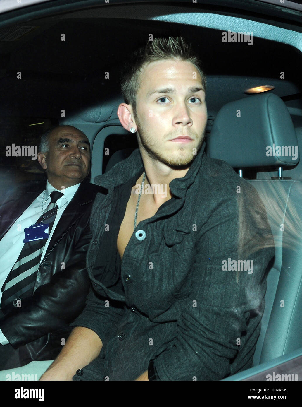 Big Brother ex-housemate JJ Bird leaves Alto club in a taxi with ...