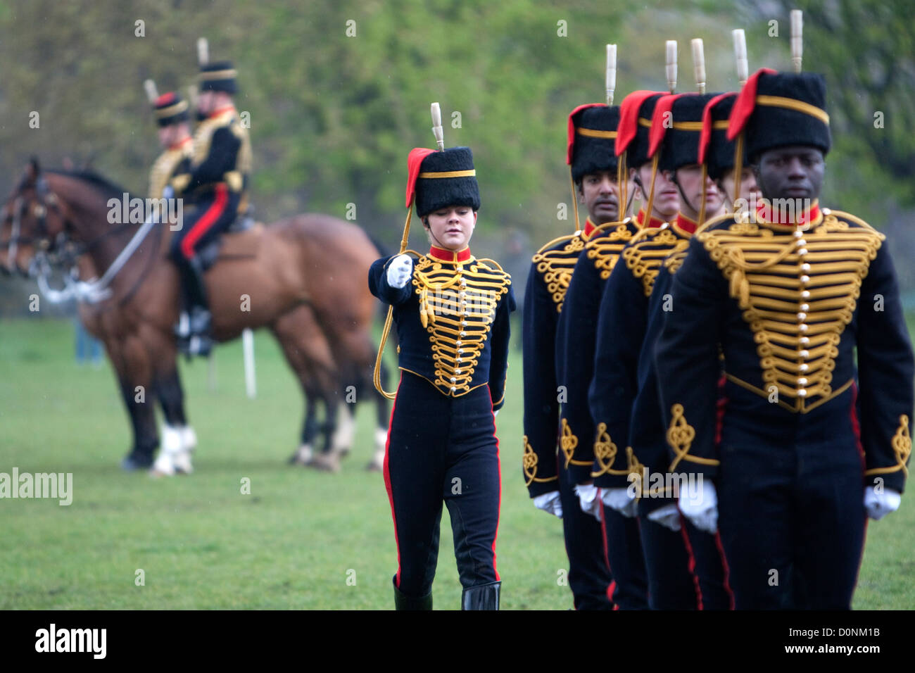 the King’s Troop parade in Hyde Park for the Major General’s Inspection ...