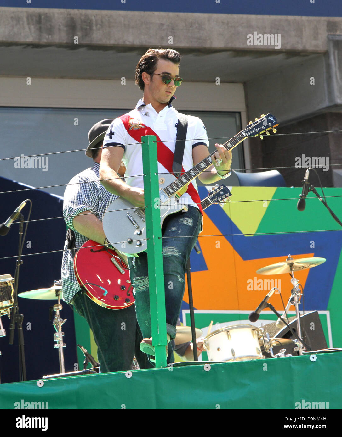Kevin Jonas 2010 US Open Arthur Ashe Kids Day held at USTA Billie Jean ...