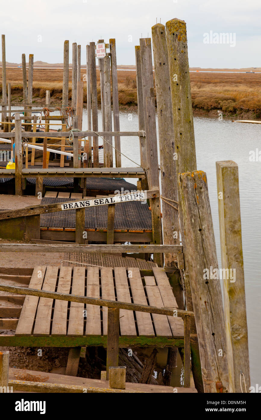 Morston Quay Norfolk UK Stock Photo - Alamy