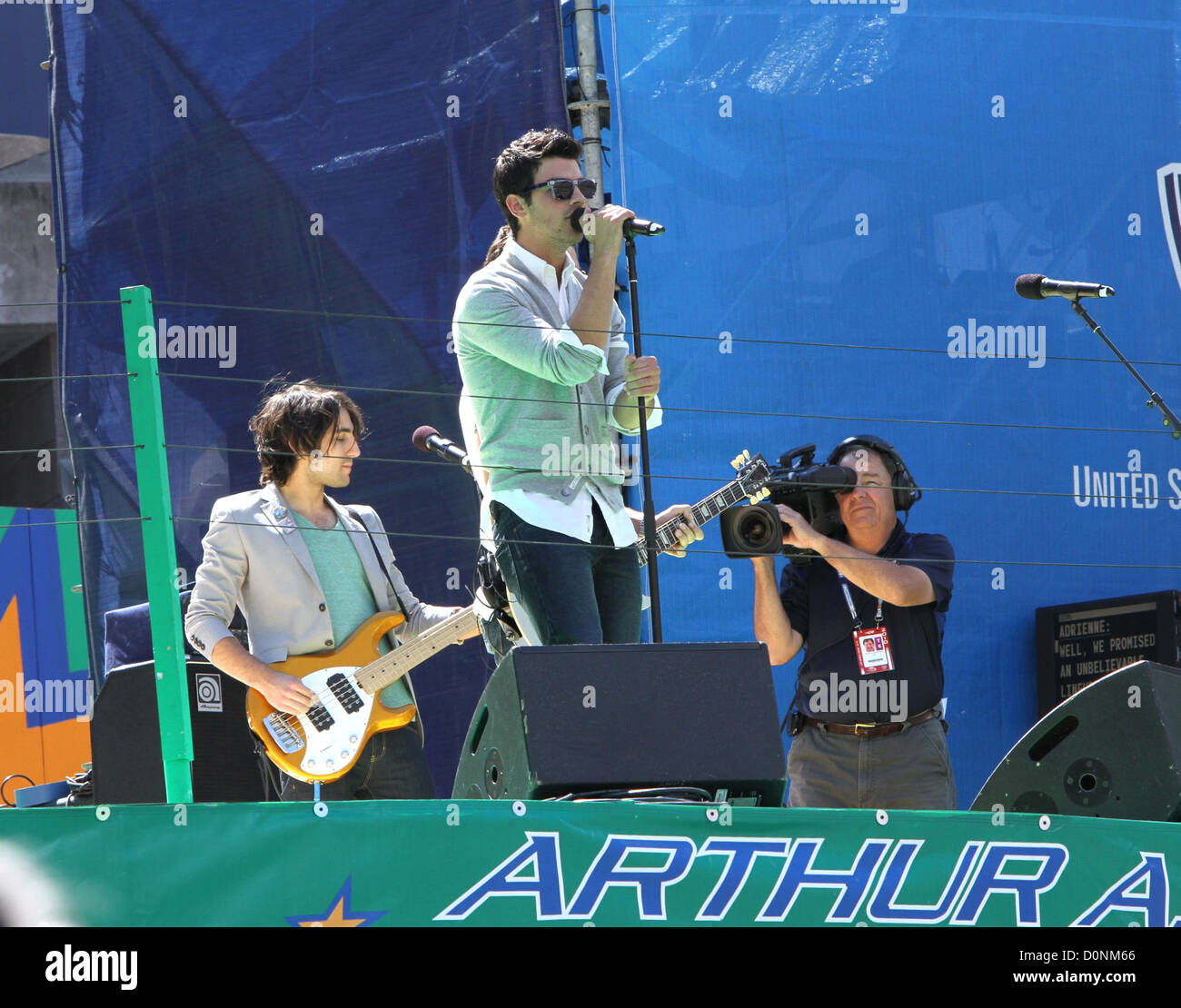 Joe Jonas 2010 US Open Arthur Ashe Kids Day held at USTA Billie Jean ...