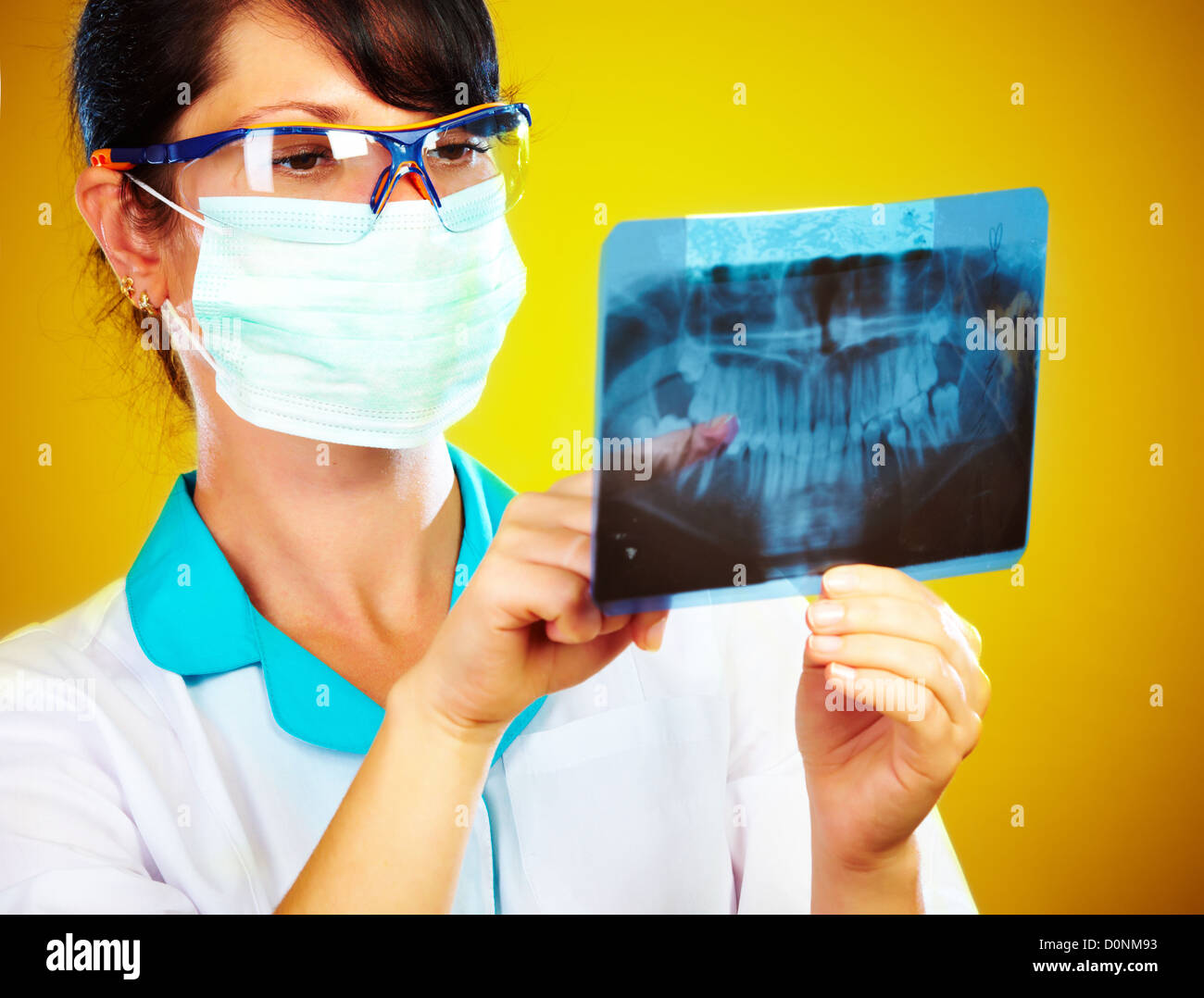 Doctor with xray Stock Photo - Alamy