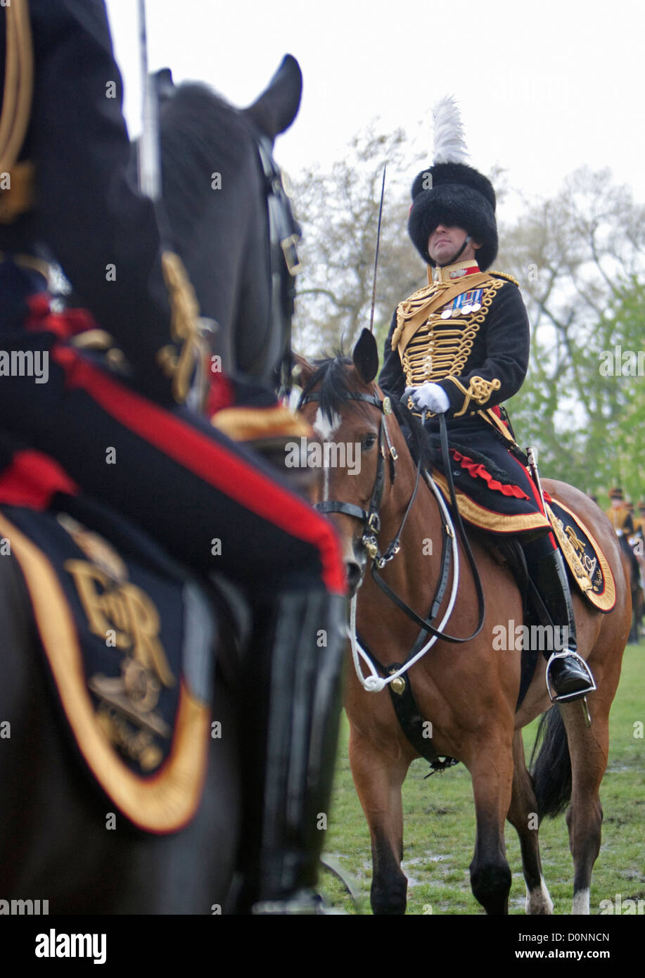 the King’s Troop parade in Hyde Park for the Major General’s Inspection ...