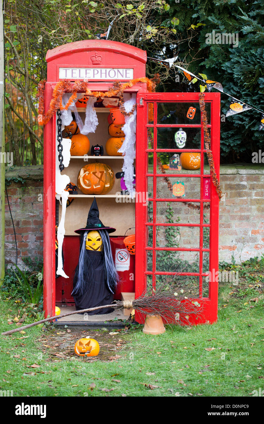Halloween phone box hi-res stock photography and images - Alamy