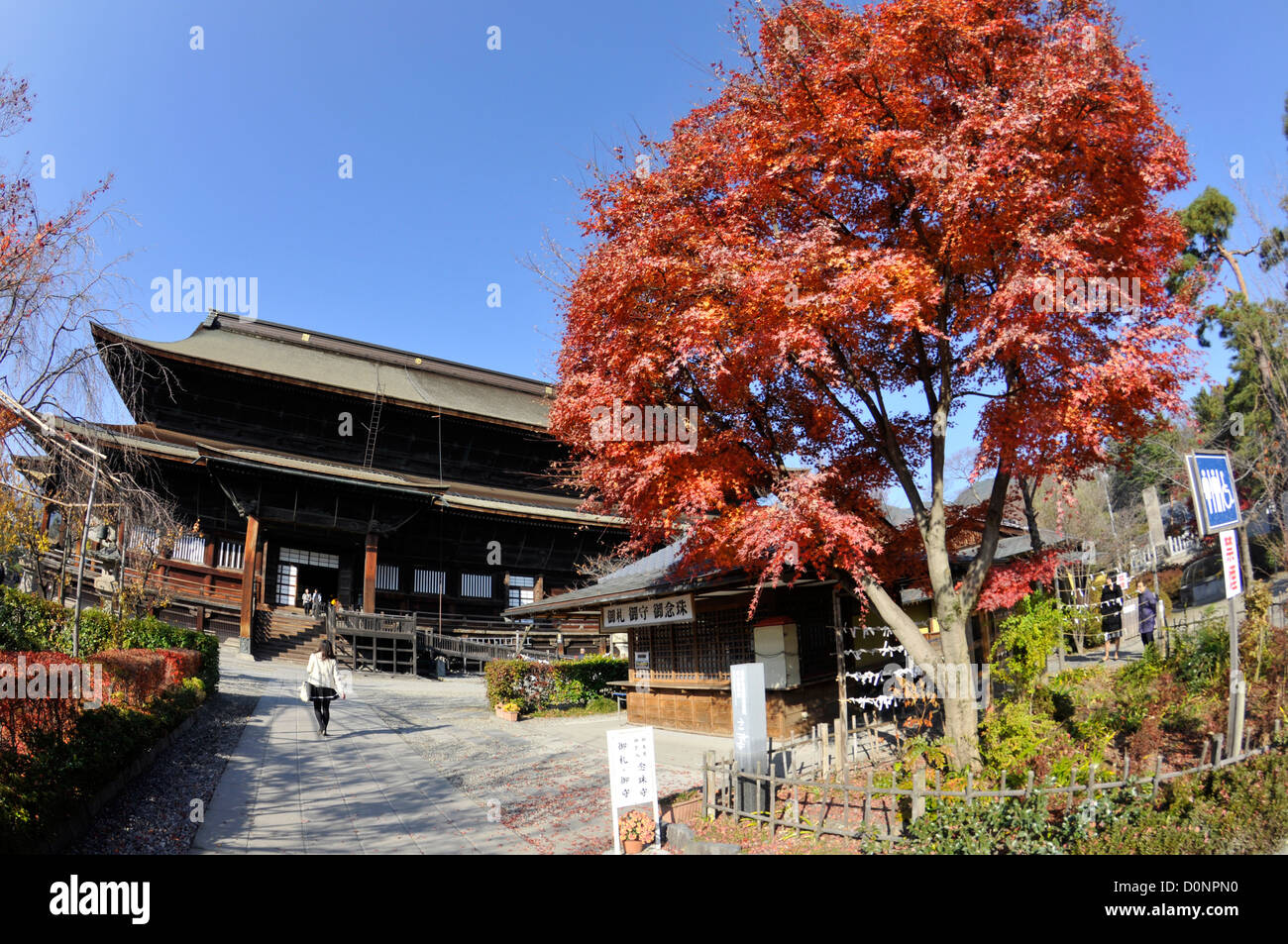 Zenkoji temple hi-res stock photography and images - Alamy