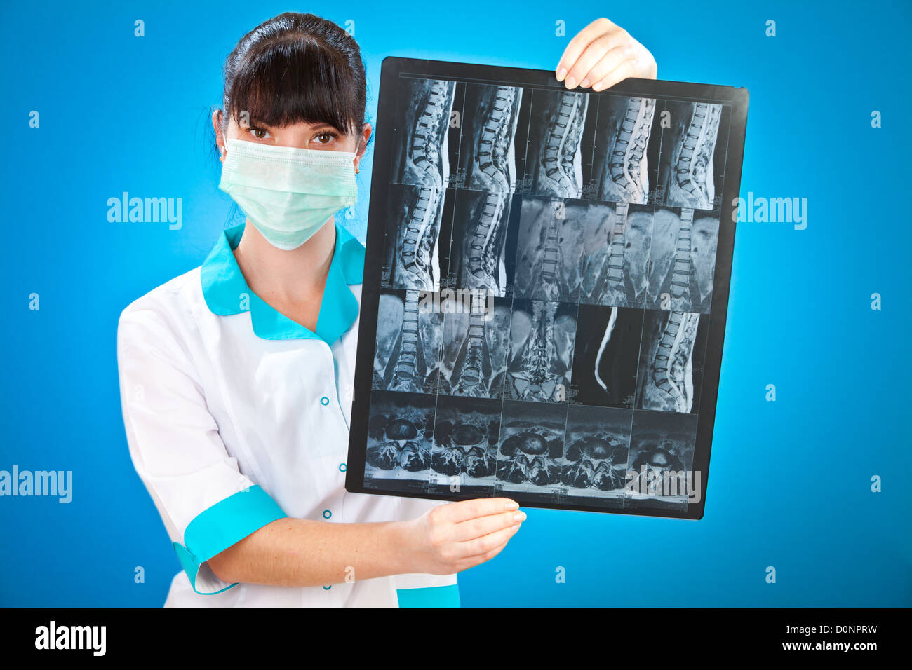 Doctor with xray Stock Photo - Alamy