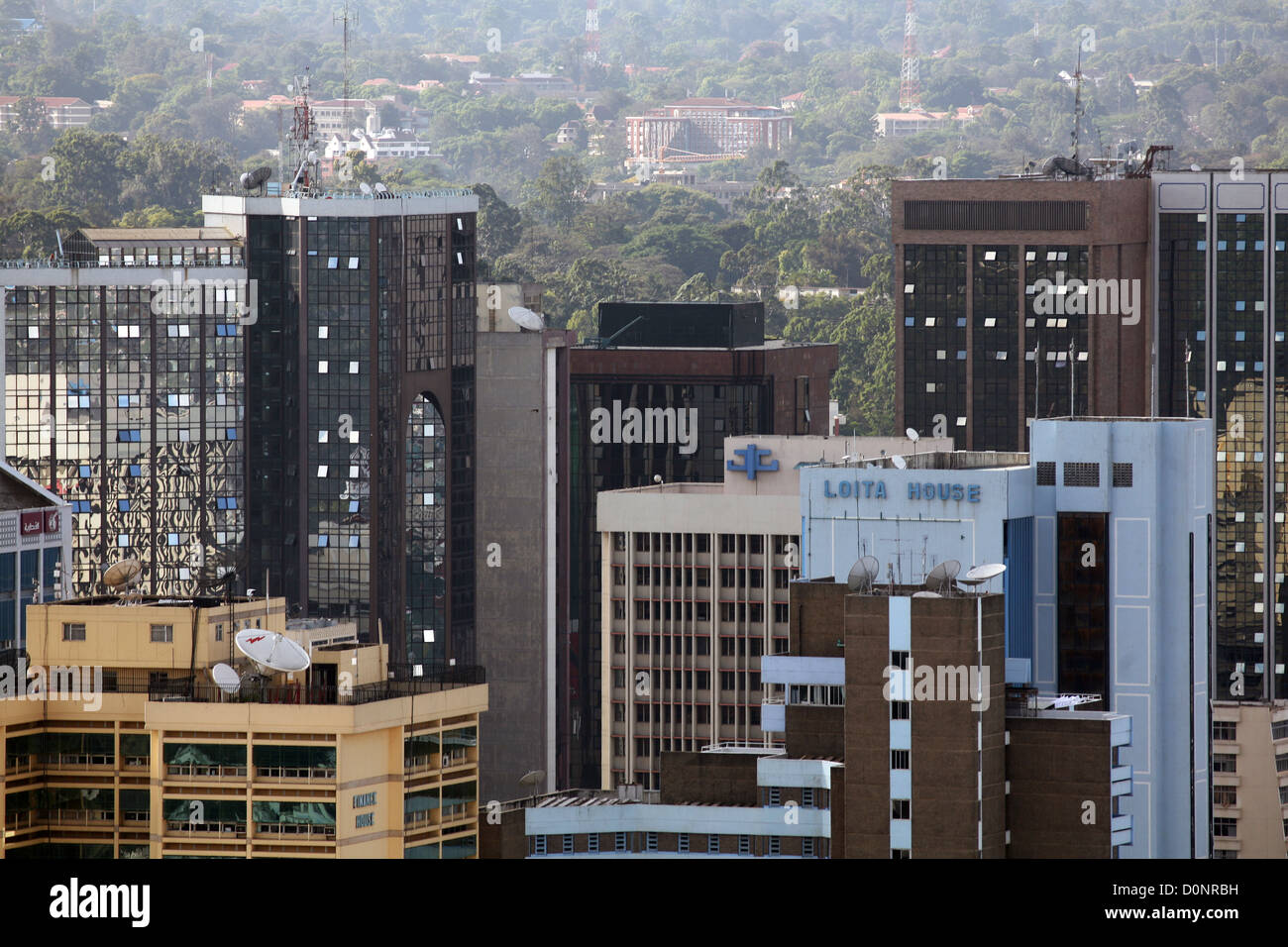 Kenyatta international conference centre hi-res stock photography and ...