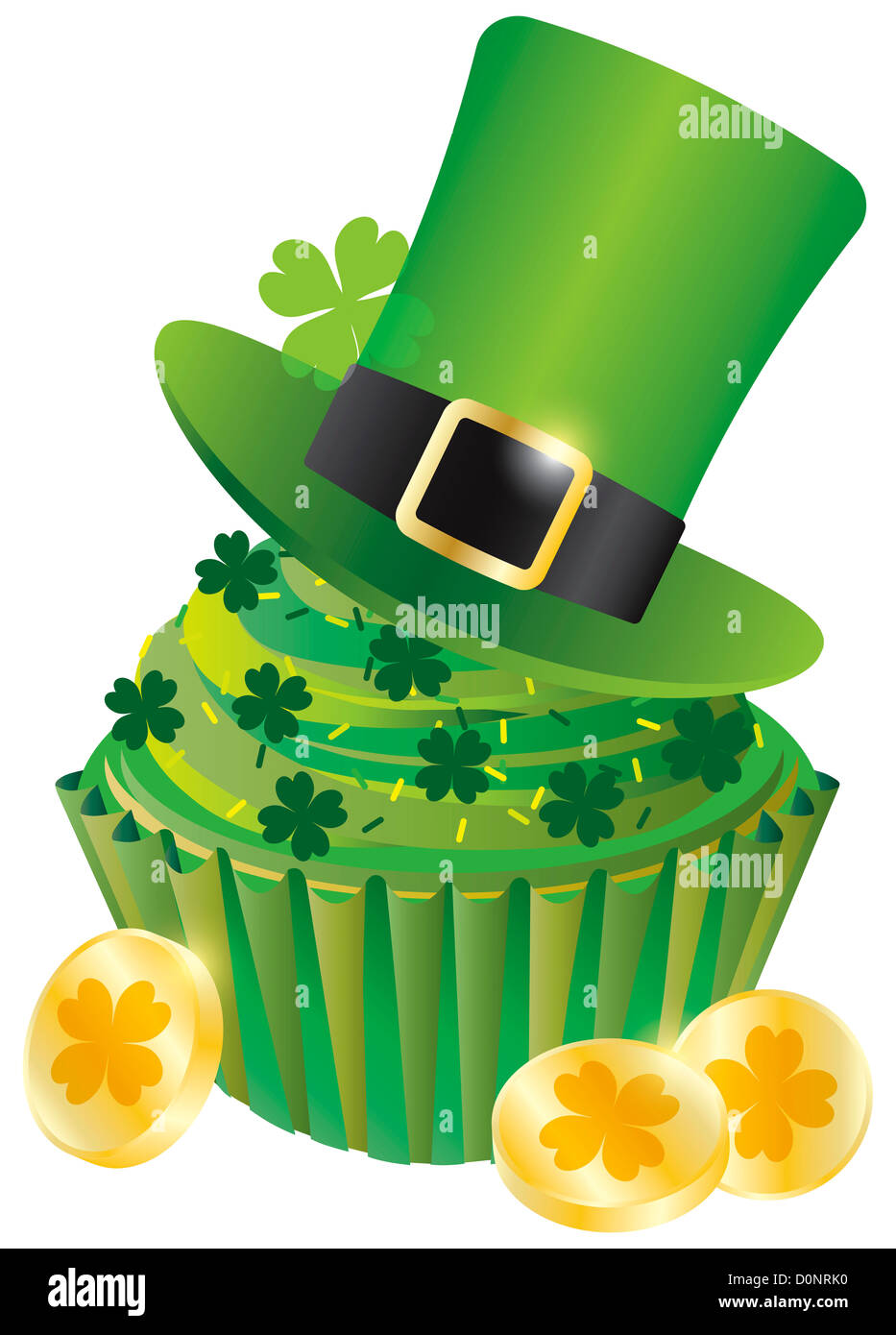 Irish Four Leaf Clover Clip Art