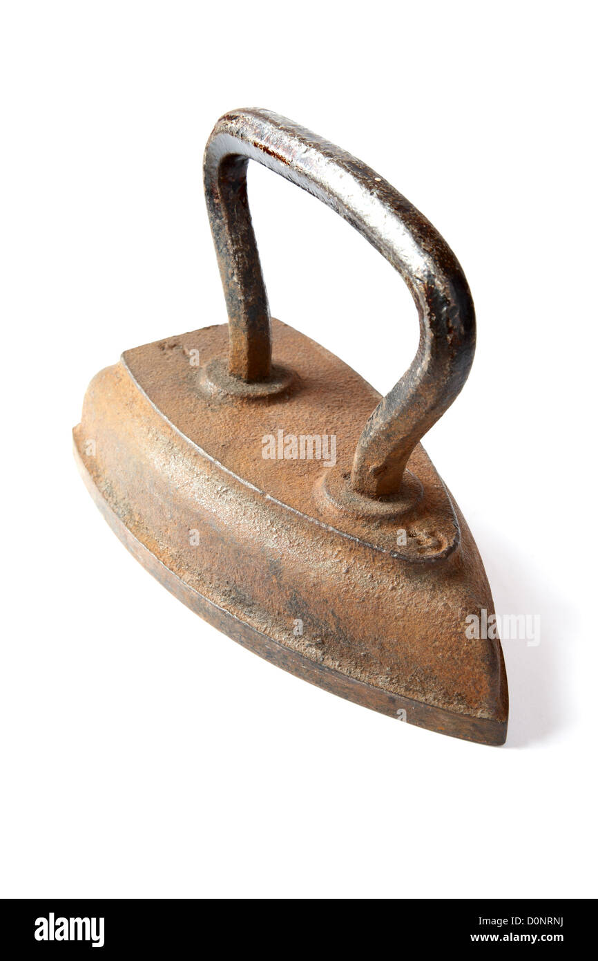 Vintage iron rust covered Cut Out Stock Images & Pictures - Alamy