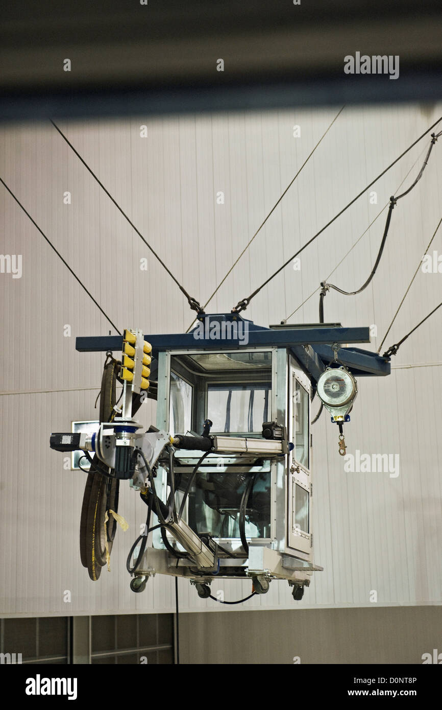 One four Area Multi-access Platform (AMP) used depaint aircraft Robins ...