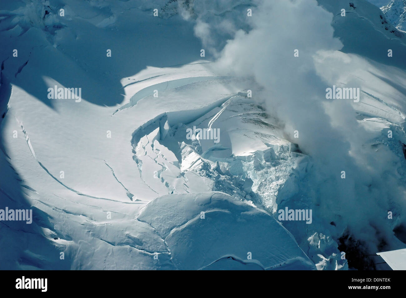 Crater of Redoubt Volcano Stock Photo - Alamy