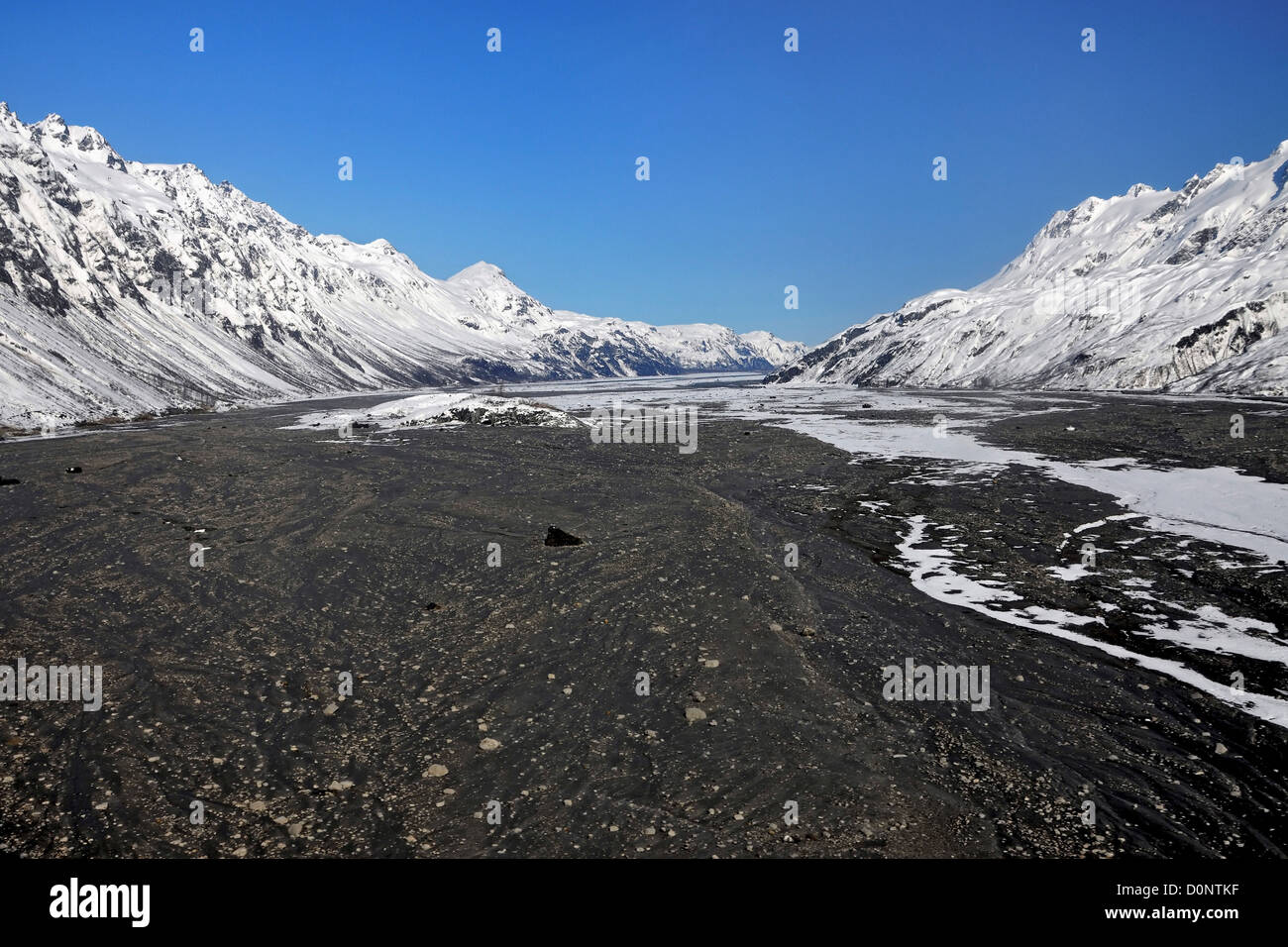 Drift River Valley After Eruption Stock Photo - Alamy