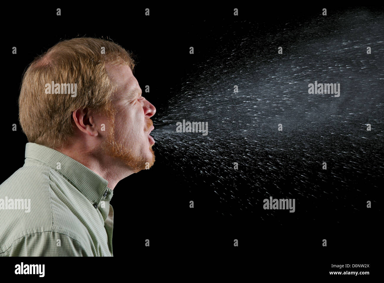 Germs sneeze droplets hi-res stock photography and images - Alamy