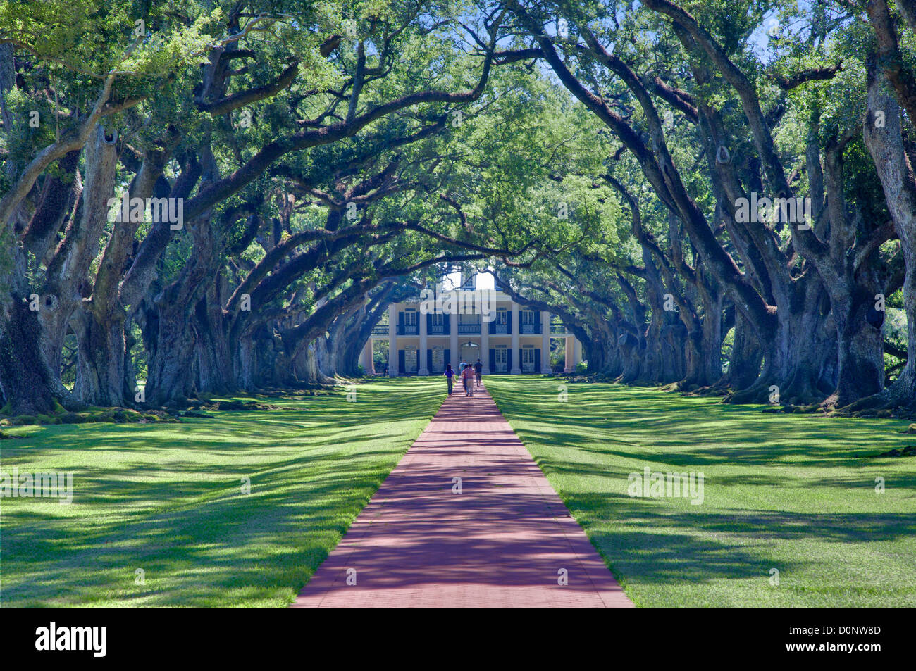 Oak Alley Plantation Stock Photo - Alamy